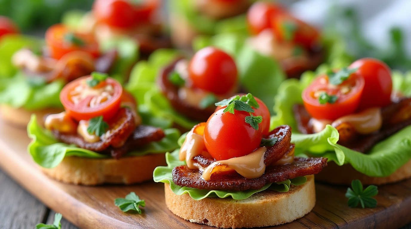 BLT Bites Appetizers: The Perfect Addition to Your Luncheon Party ...