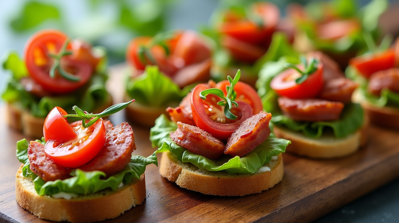 BLT Bites Appetizers: The Perfect Addition to Your Luncheon Party ...