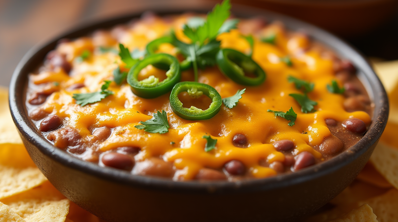 Cheesy Refried Bean Dip: The Ultimate Bean Bake for Every Occasion ...