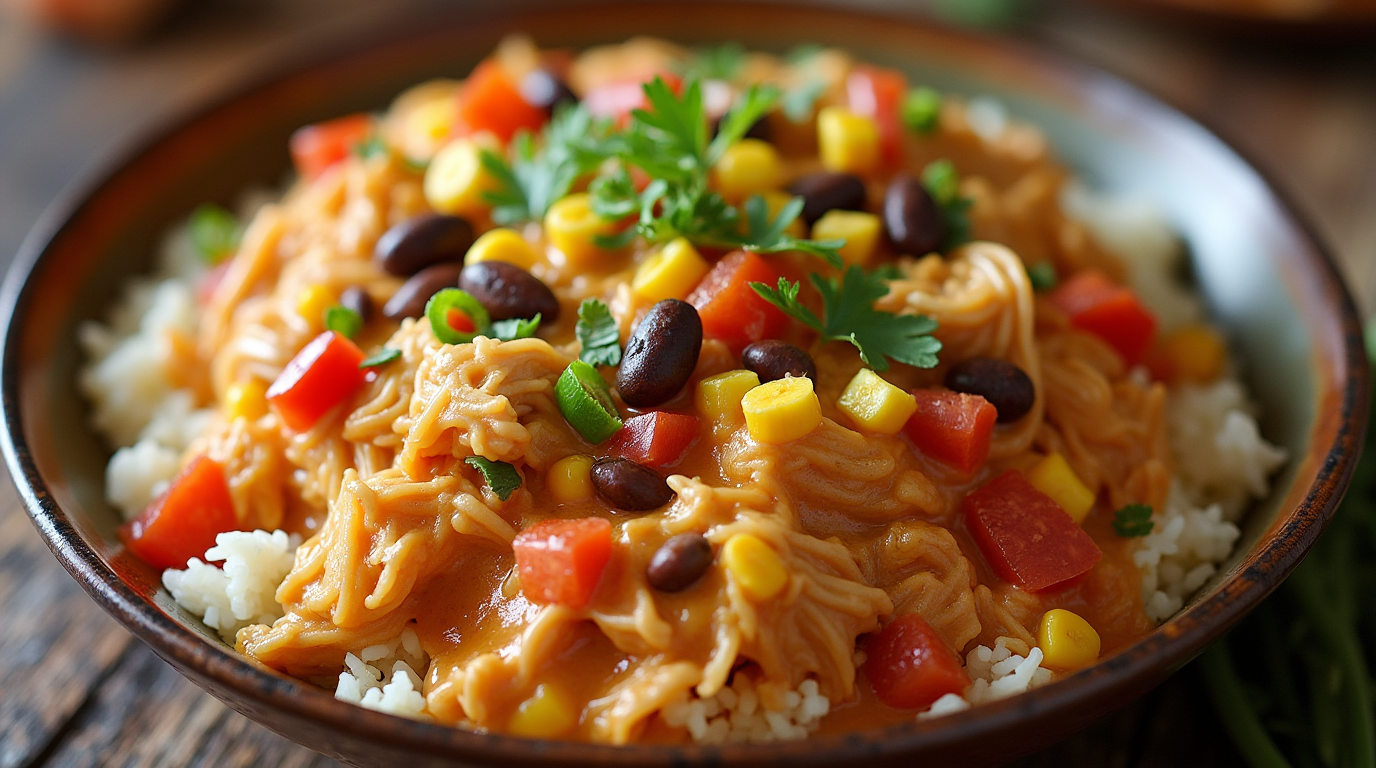 Slow Cooker Creamy Fiesta Chicken: A Delicious and Easy Crockpot Recipe ...
