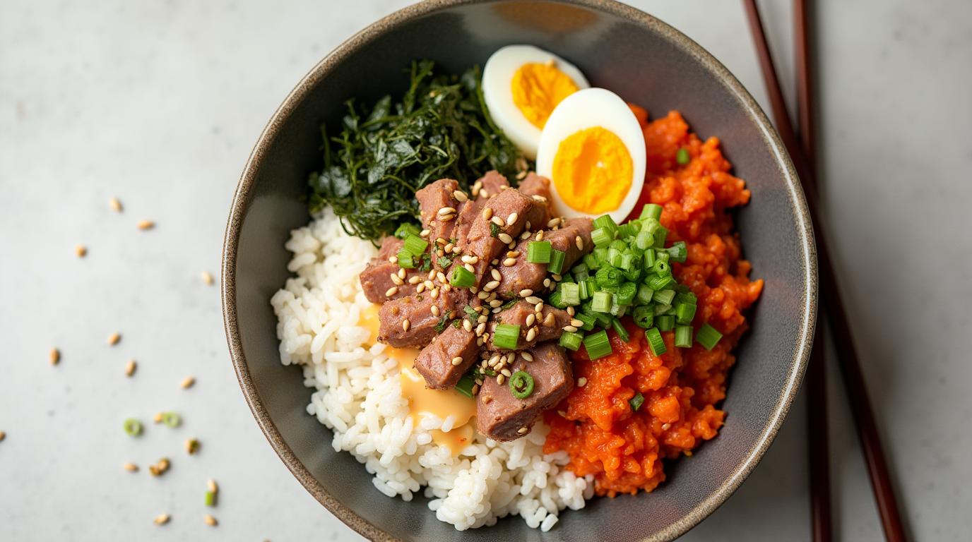 Korean Tuna Rice Bowl (Chamchi Deopbap): A Flavorful and Quick Korean ...